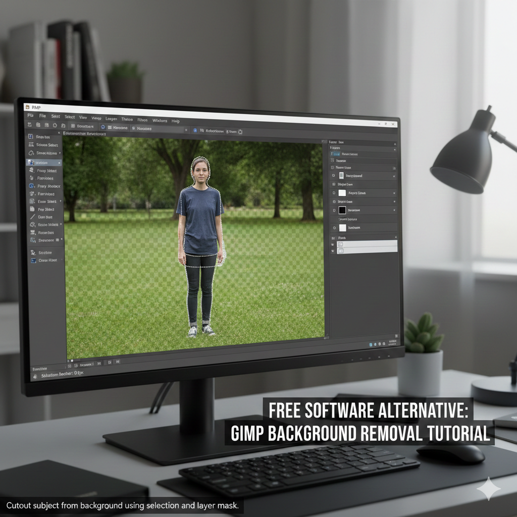 How to Remove Background in GIMP (Free Photoshop Alternative)